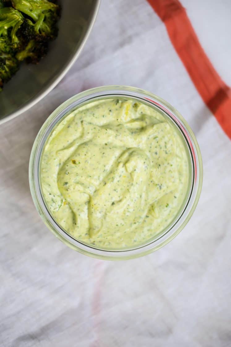 Cilantro Aioli (Homemade Paleo Mayo, Whole30 + Keto)