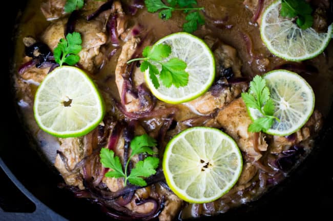 Coconut Lime Chicken Skillet (AIP, Whole30, Paleo)