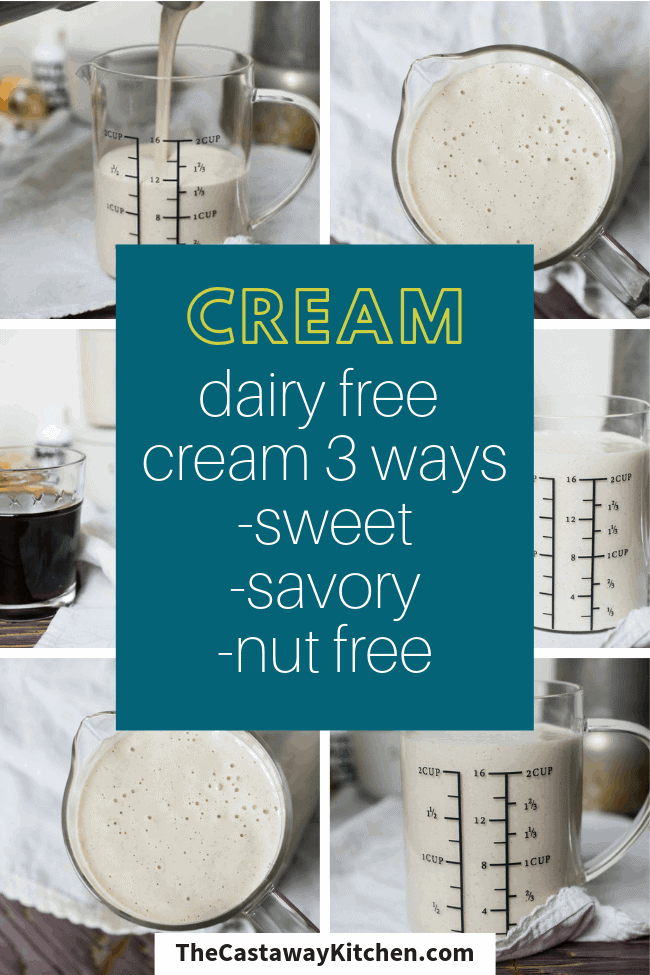 Dairy Free Cream — 3 Ways (Paleo, AIP, Keto, Whole30)