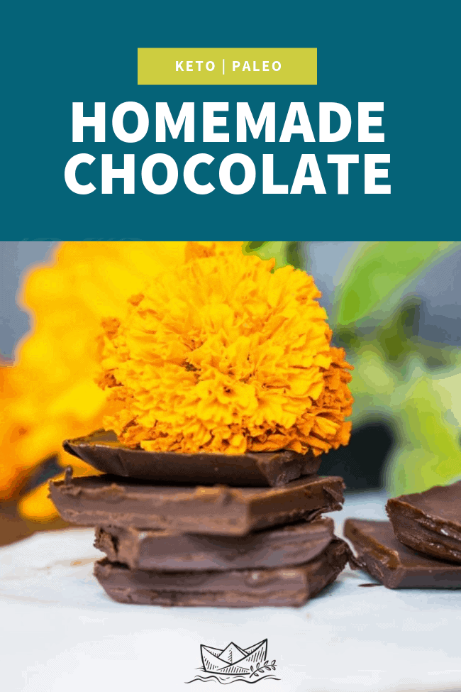 Homemade Keto Chocolate (Step by Step Tutorial)