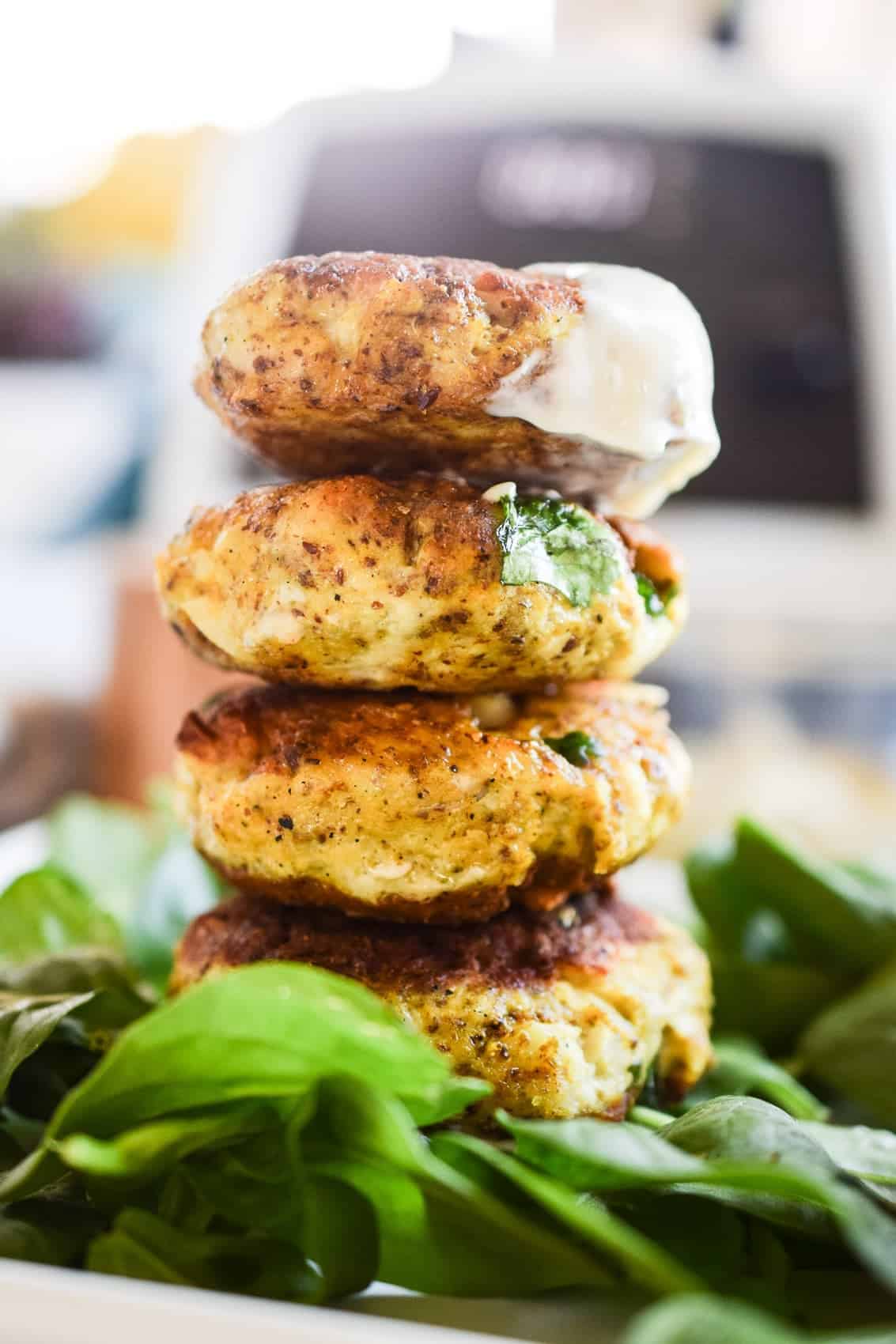 Mini Mahi Mahi Burgers (Whole30, Keto, Nut Free, Paleo)