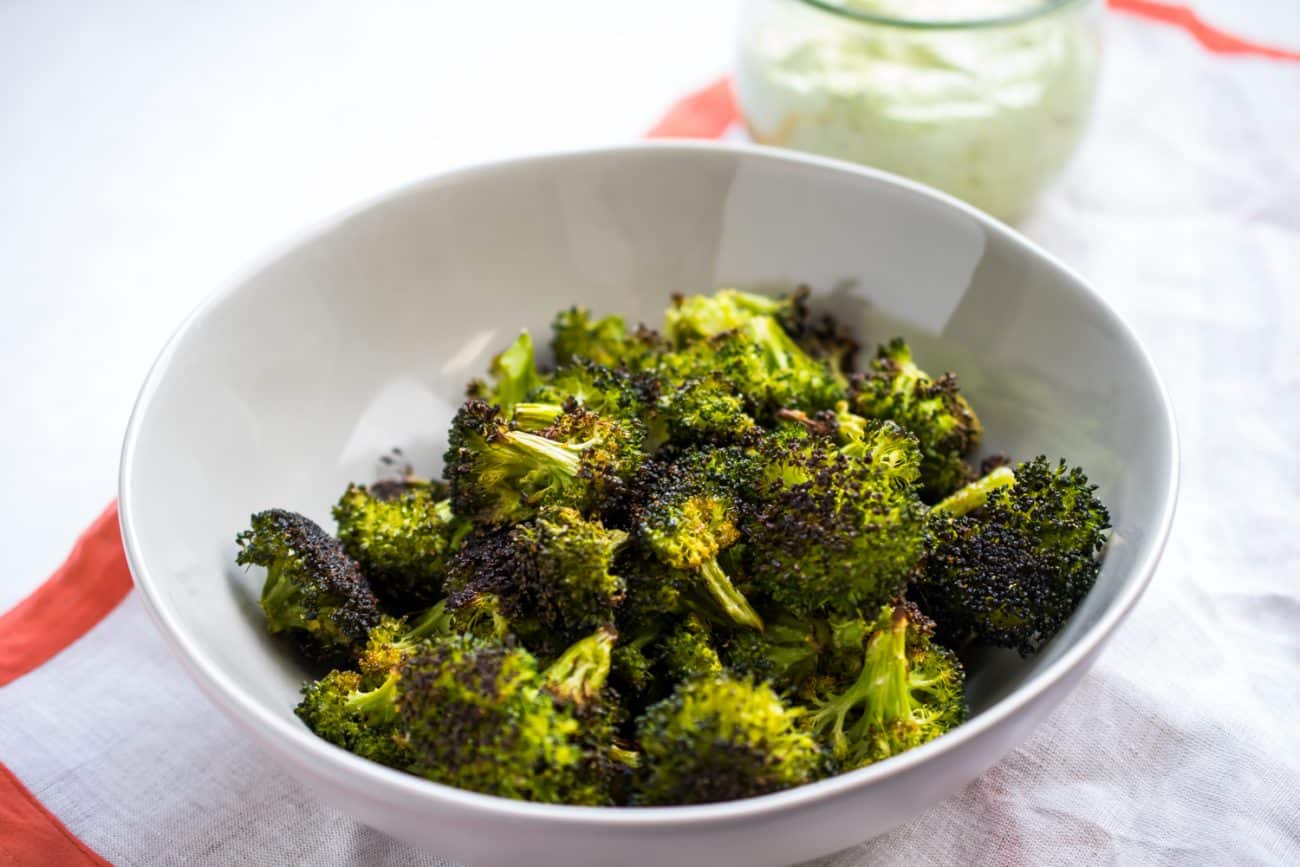 The Best Crispy Roasted Broccoli (Immune Boosting)
