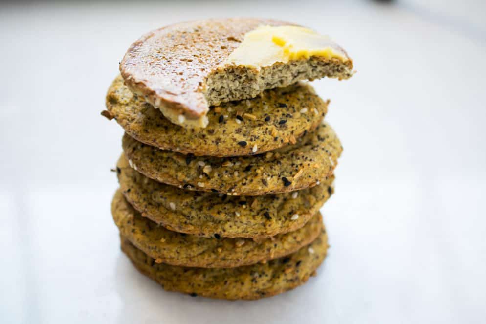 Chewy Keto Thin Buns (Dairy Free, Nut Free, Paleo)