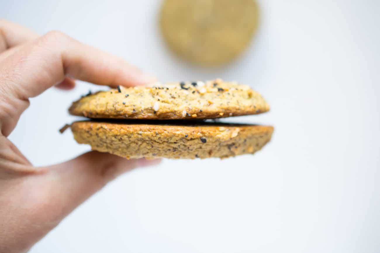 Chewy Keto Thin Buns (Dairy Free, Nut Free, Paleo)