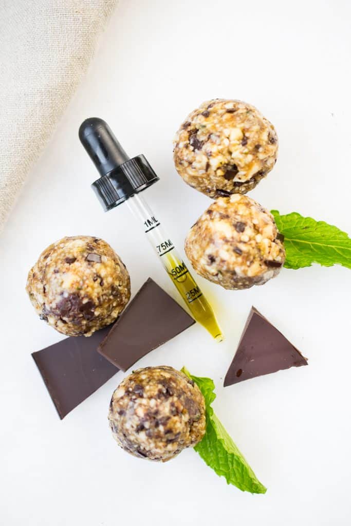 Raw Mint Chip Hemp Balls (Paleo, Vegan, Keto, Anti-Inflammatory)