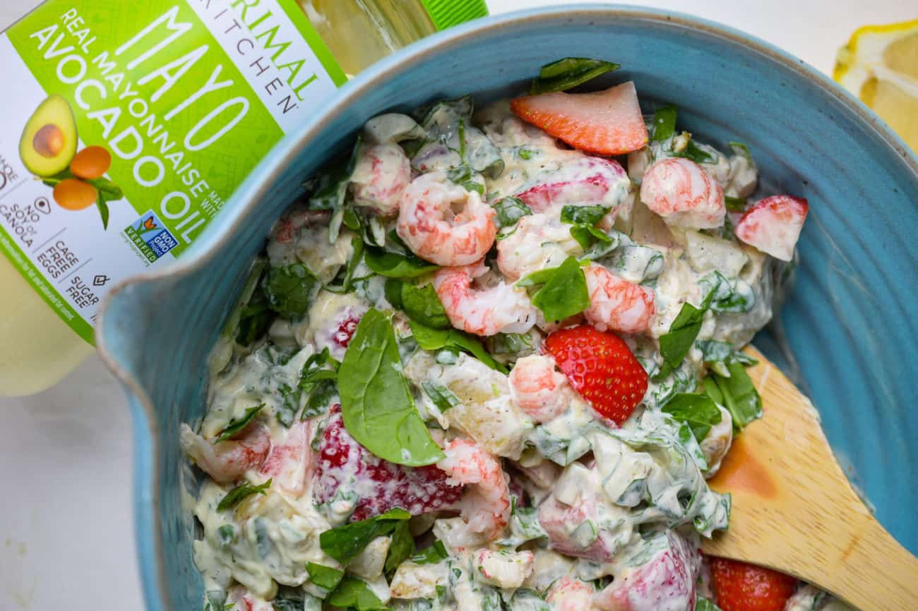 Summer Seafood Salad (paleo, Whole30, gluten free)