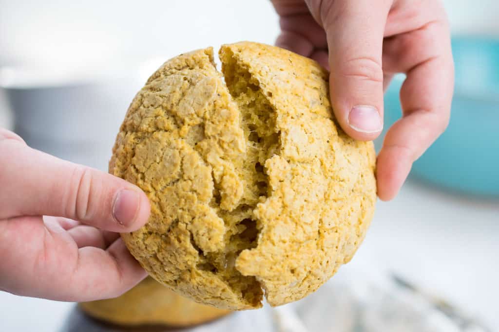 AIP Soft and Chewy English Muffins (grain-, egg-, and nut-free)