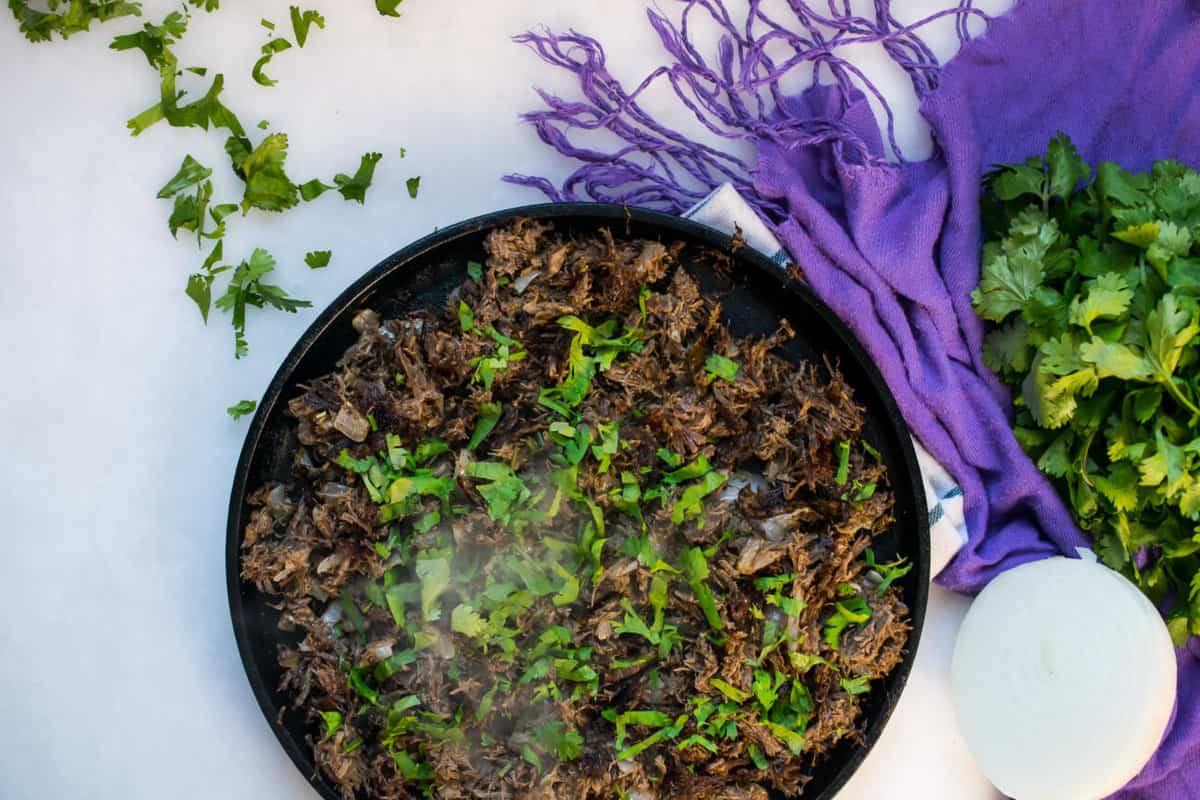 Vaca Frita (Crispy Shredded Beef) - The Castaway Kitchen