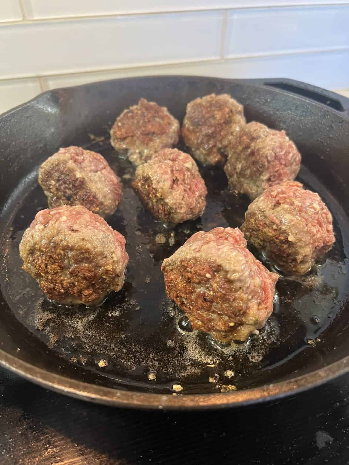Mediterranean Lamb Meatballs - The Castaway Kitchen