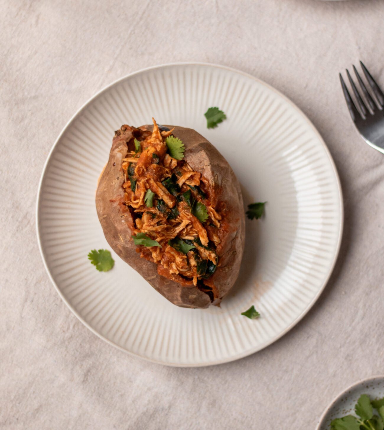 Chicken Stuffed Sweet Potatoes | Paleo & Whole30 Dish